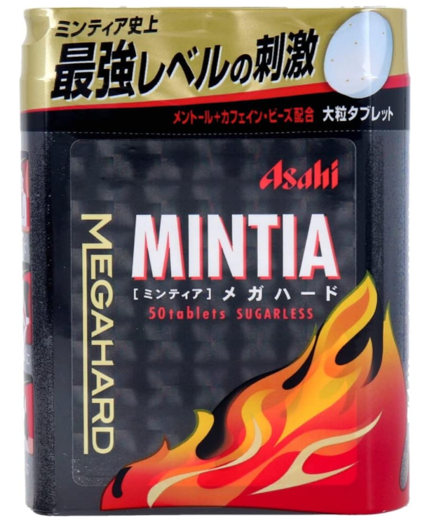 Asahi Mintia Mega Hard sugarless 50 tablets – Japan Shop Okawa